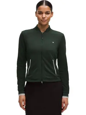 Lululemon Lightweight Golf Jacket - Rainforest Green/white