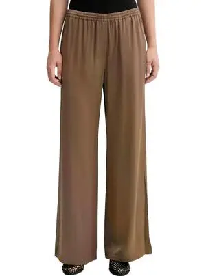 Filippa K Elasticated-waistband Trousers - Brown