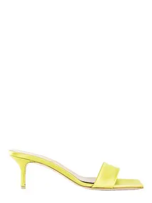 AeydĒ Ilvy Square-toe Mules - Yellow