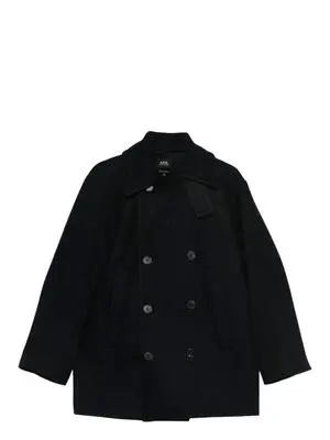 A.p.c. Buttoned Coat - Blue