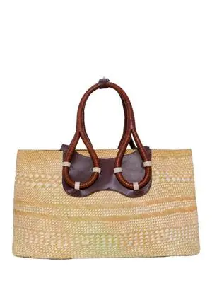 Johanna Ortiz Top-handle Tote Bag - Neutrals