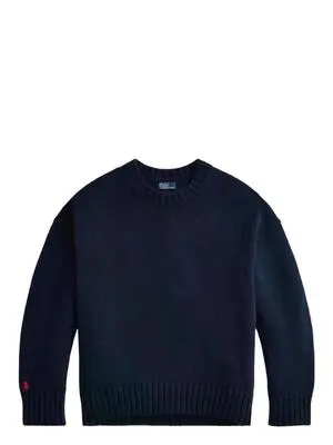 Polo Ralph Lauren Cotton Crew Neck Sweater - Blue