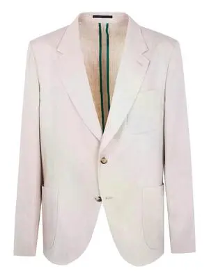 Paul Smith Notch-lapel Single-breasted Jacket - Neutrals