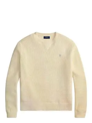 Polo Ralph Lauren Waffle-knit Sweater - Neutrals