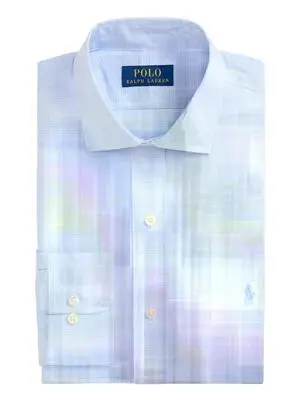 Polo Ralph Lauren Tattersall Buttoned Poplin Shirt - Blue