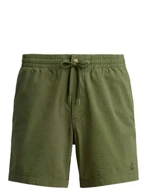 Polo Ralph Lauren Textured Drawstring Shorts - Green