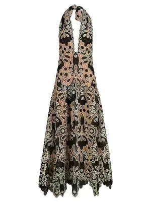 Johanna Ortiz Verso Luminoso Midi Dress - Black