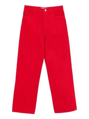 RÓHE Belt-loop Pocket Jeans - Red
