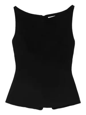 Tove Genni Sleeveless Top - Black