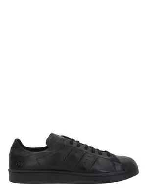 Y3 Superstar 3-stripes Sneakers - Black