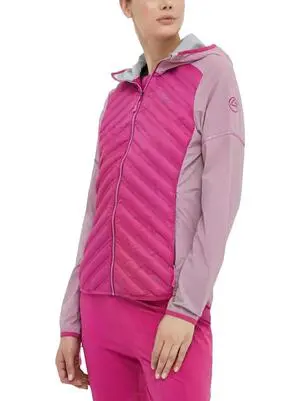 LA SPORTIVA Quilted Hooded Performance Jacket - Pink
