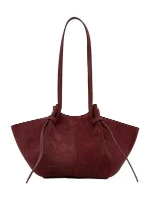 Yuzefi Mochi Knot-detail Shoulder Bag - Red