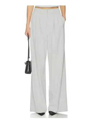 Good American Essential Suiting Trousers - Light Grey
