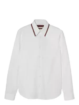 Gucci Oxford Cotton Shirt - White