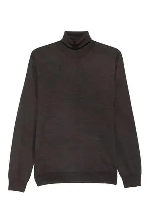 Corneliani Roll-neck Sweater - Brown