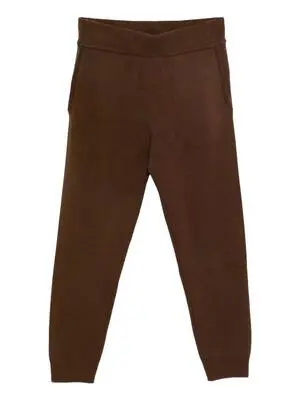 ENTIRE STUDIOS Ribbed Knit Trousers - Brown