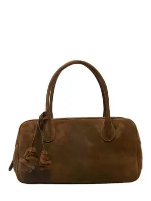 Magda Butrym Brigitte Tassel Tote Bag - Brown
