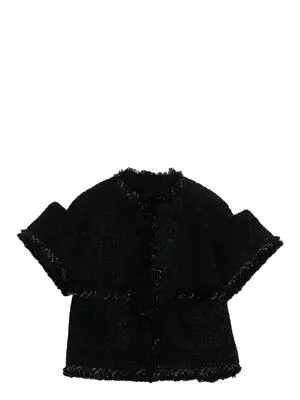 Sacai Fringed Jacket - Black