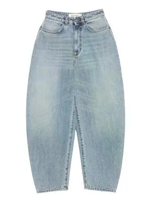 RÓHE Sculptural Button-fastening Jeans - Blue