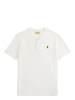 Polo Ralph Lauren Henley Short-sleeve T-shirt - White