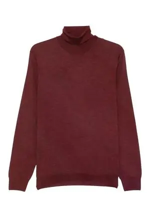 Corneliani Rollneck Sweater - Red