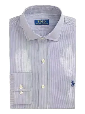 Polo Ralph Lauren Striped Long-sleeve Shirt - Blue