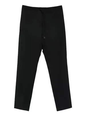 Canali Drawstring Trousers - Black