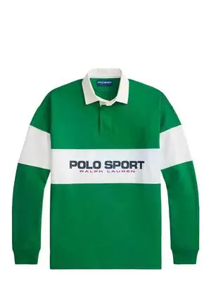 Polo Ralph Lauren Sport-rugby Long-sleeves Polo Shirt - Green
