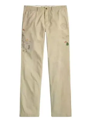 Polo Ralph Lauren Graphic Chino Trousers - Neutrals