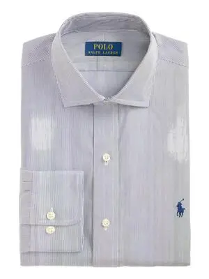 Polo Ralph Lauren Striped Buttoned Shirt - Blue