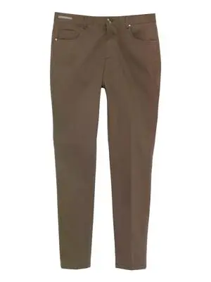 Corneliani Five-pocket Trousers - Brown