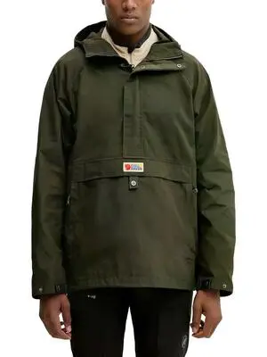 Fjallraven Logo-patch Hooded Jacket - Green