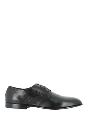 ALEXANDER HOTTO Lace-up Leather Derby Shoes - Black