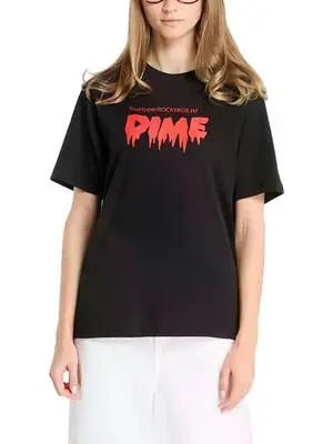 DIME Printed T-shirt - Black