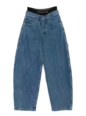Alexander Wang Cotton Mid-rise Jeans - Blue
