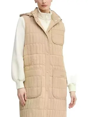 Mackage Quilted Hooded Gilet - Neutrals