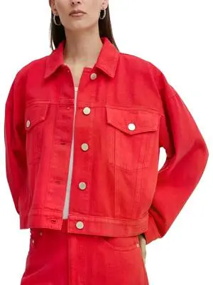 Day Birger Et Mikkelsen Buttoned Cropped Jacket - Red