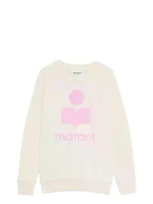 MARANT ETOILE Crew-neck Sweatshirt - Neutrals