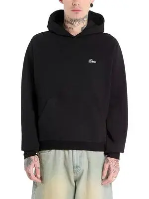 DIME Logo Hooded Sweater - Black
