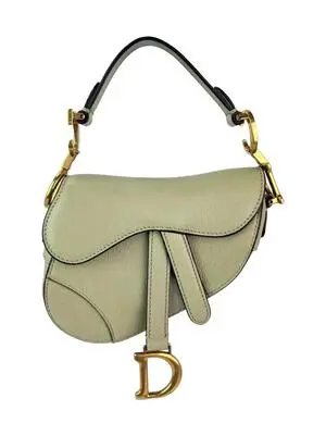 Dior Saddle Bag With Removable Strap - Green