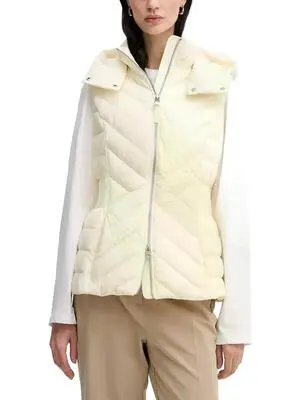 Mackage Quilted Hooded Gilet - Neutrals