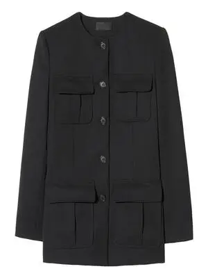 NILI LOTAN Gabriella Wool Jacket - Black