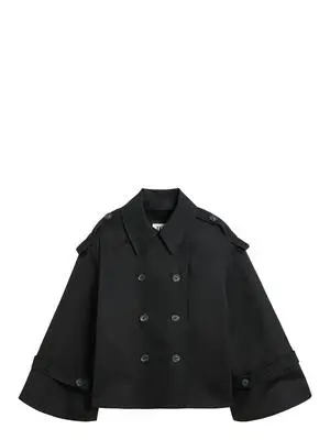 BY MALENE BIRGER Alisandra Trench Jacket - Black