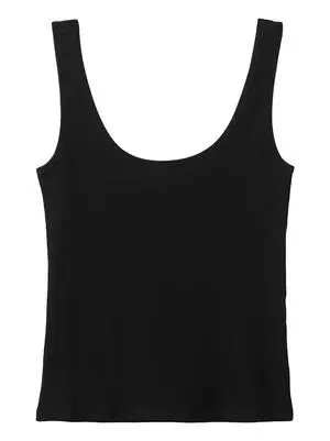 WAKAKUU Cato Rib Tank - Black