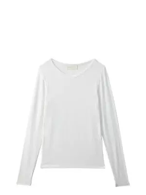 WAKAKUU Zoe Modal Top - White