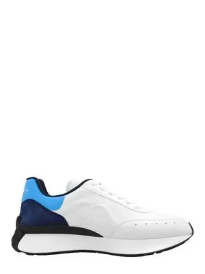 Alexander McQueen Sprint Runner Sneakers - White/blue