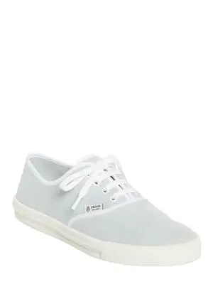 Prada Canvas Low Top Sneakers Blue