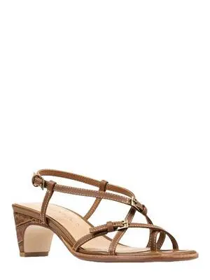 DONALD PLINER Daffney Strappy Sandal Saddle