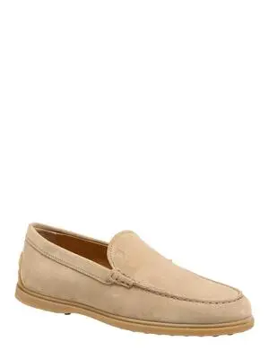TOD'S Gomma Suede Loafer - Tabacco Chiaro