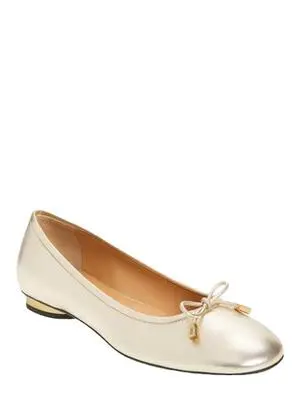 TOD'S Ballerina Flat - Bianco Lana